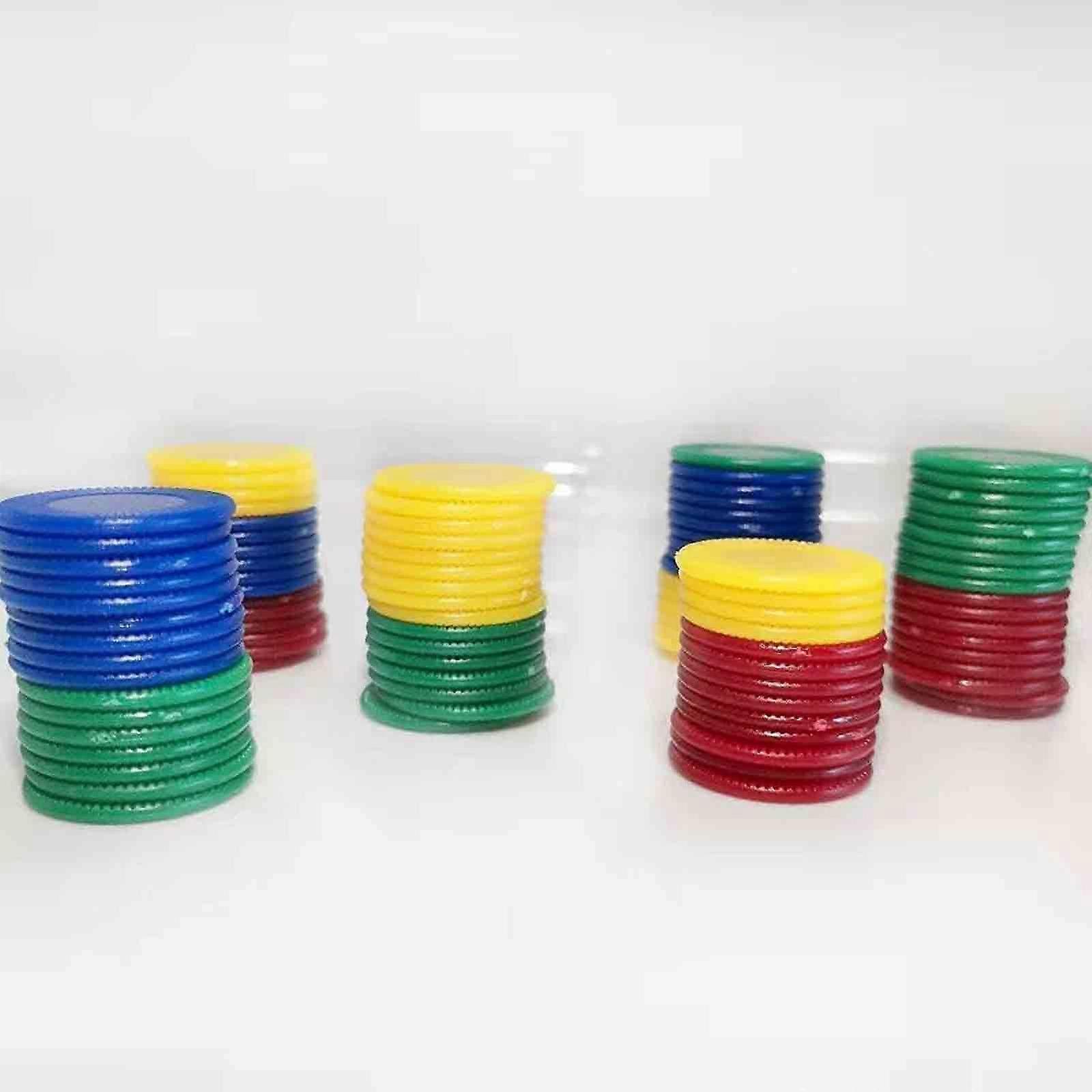 Party Lcr Game Left Center Right Dice Toys With Sealed Tube Case Chips ...