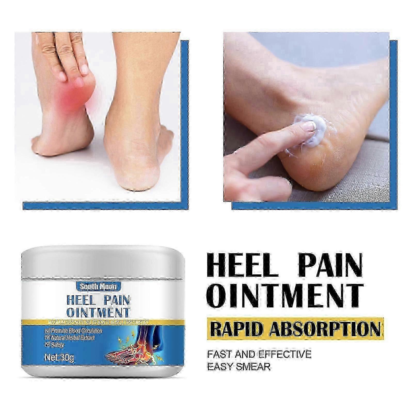 Heel Pain Paste Heel Spurs Pain Relief Rigid Arch Strain Pain Massage ...