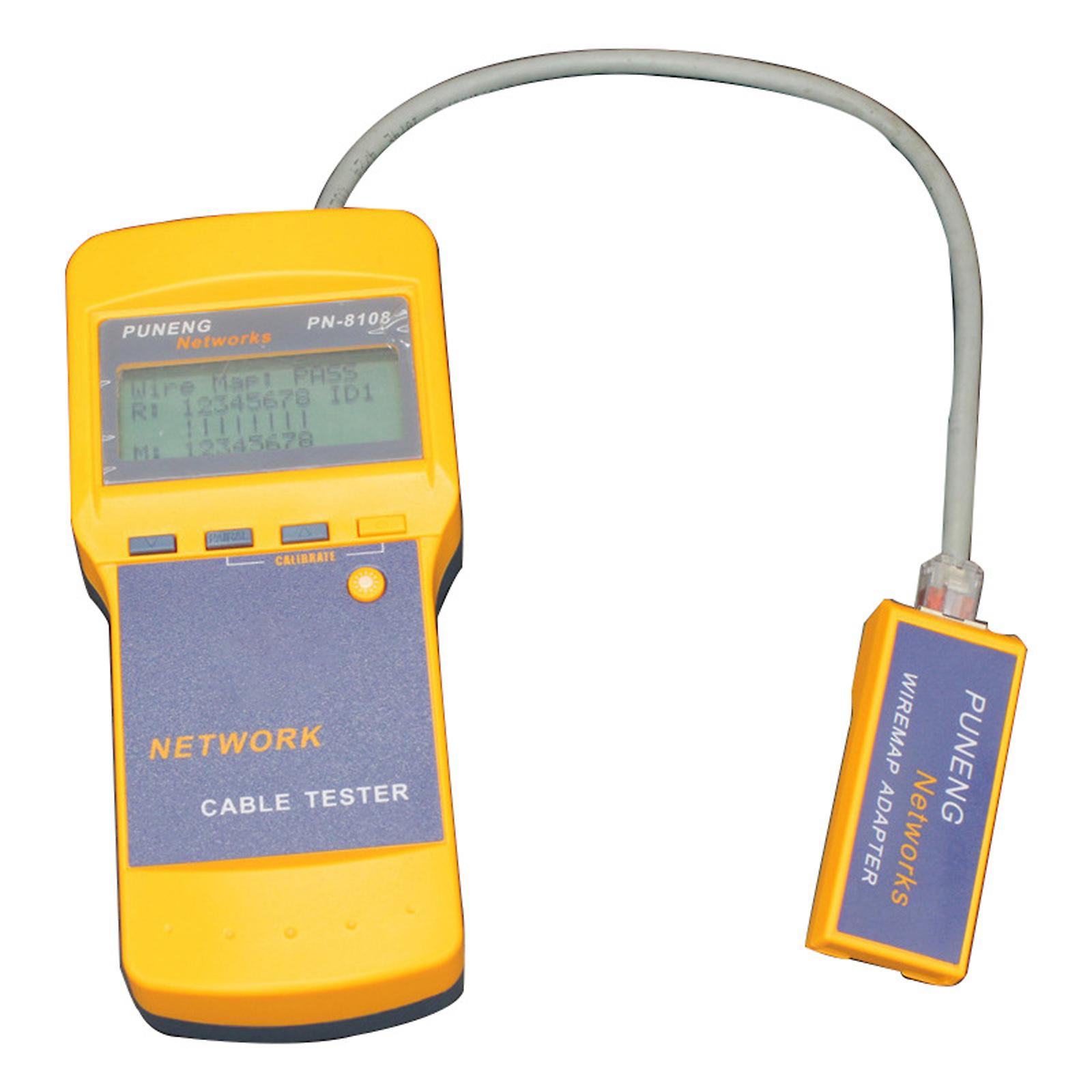 Lan Cable Tester Wiremap Adapter Fault Length Testing Wire Tracker Rj45 ...
