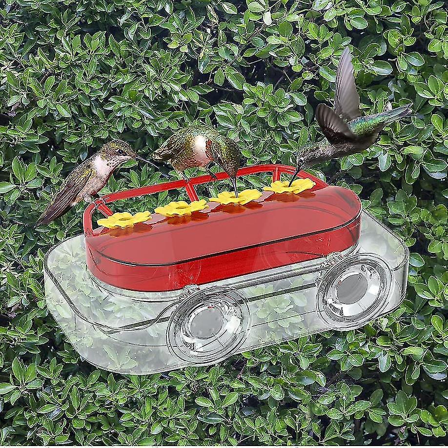 Hummingbird Feeder Window, 16 Oz Capacity, 2 Screw Suckers, 4 Feeding ...