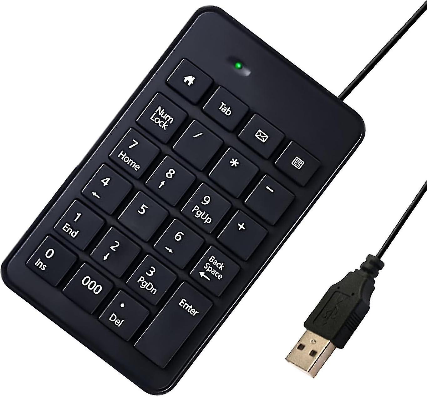 Numeric Keypad For Laptop,10 Key Usb Keypad, Numerical Keypad Wired ...