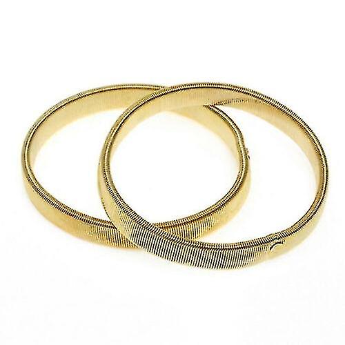 Men Ladies Shirt Sleeve Holders Arm Bands Hoop Elastic Metal Armband ...