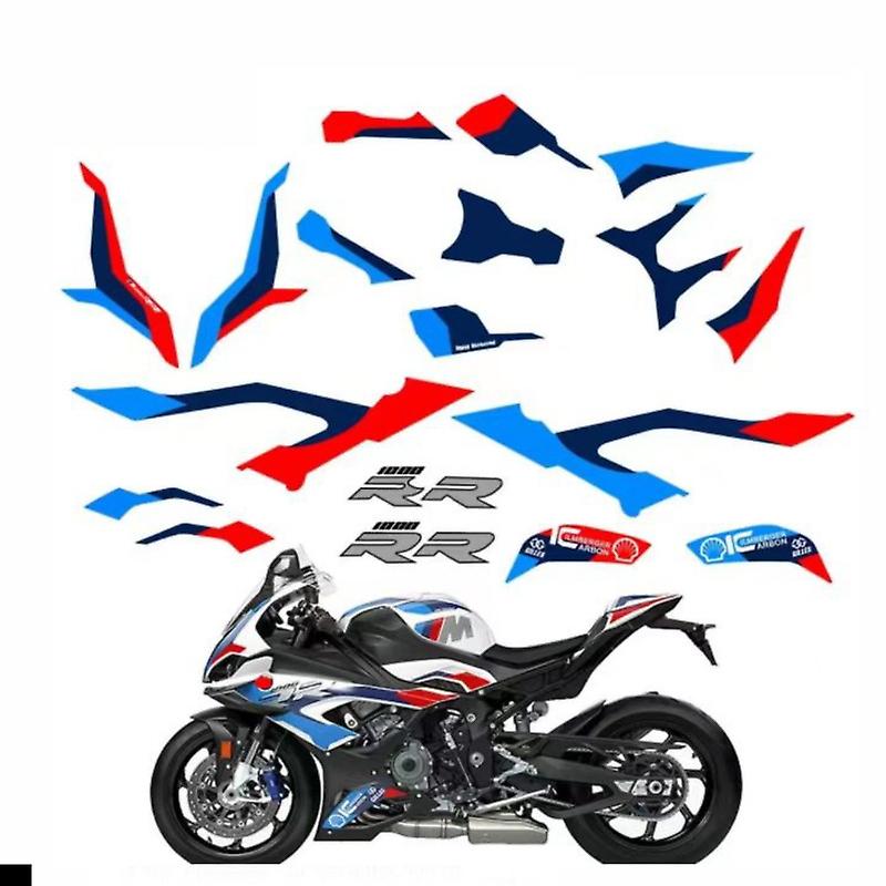 Tank Sticker For BMW S1000RR 2019-2023 K67 K66 Dekor Sticker Motorsport ...