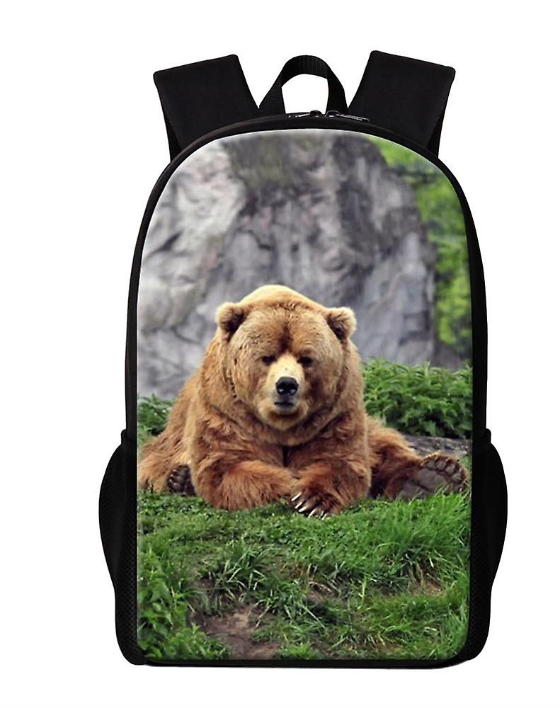 Bear Backpacks For Children Cute Animal Pattern School Bags Stylish ...
