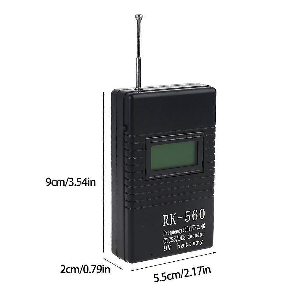 Handheld 50MHz-2.4GHz Frequency Counter Easy Operation RK560 Frequency ...