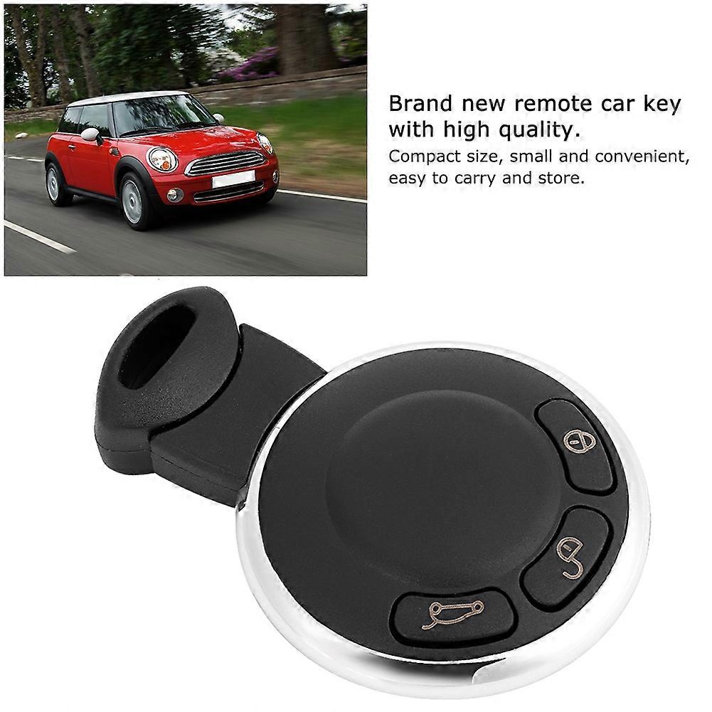 3 Button Remote Car Key Fob Fit for Mini Cooper 2007 2008 2009 2010 ...