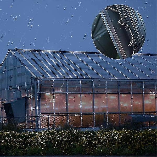 100 Pcs Greenhouse Clamps for Glass Stainless Steel Greenhouse Window ...