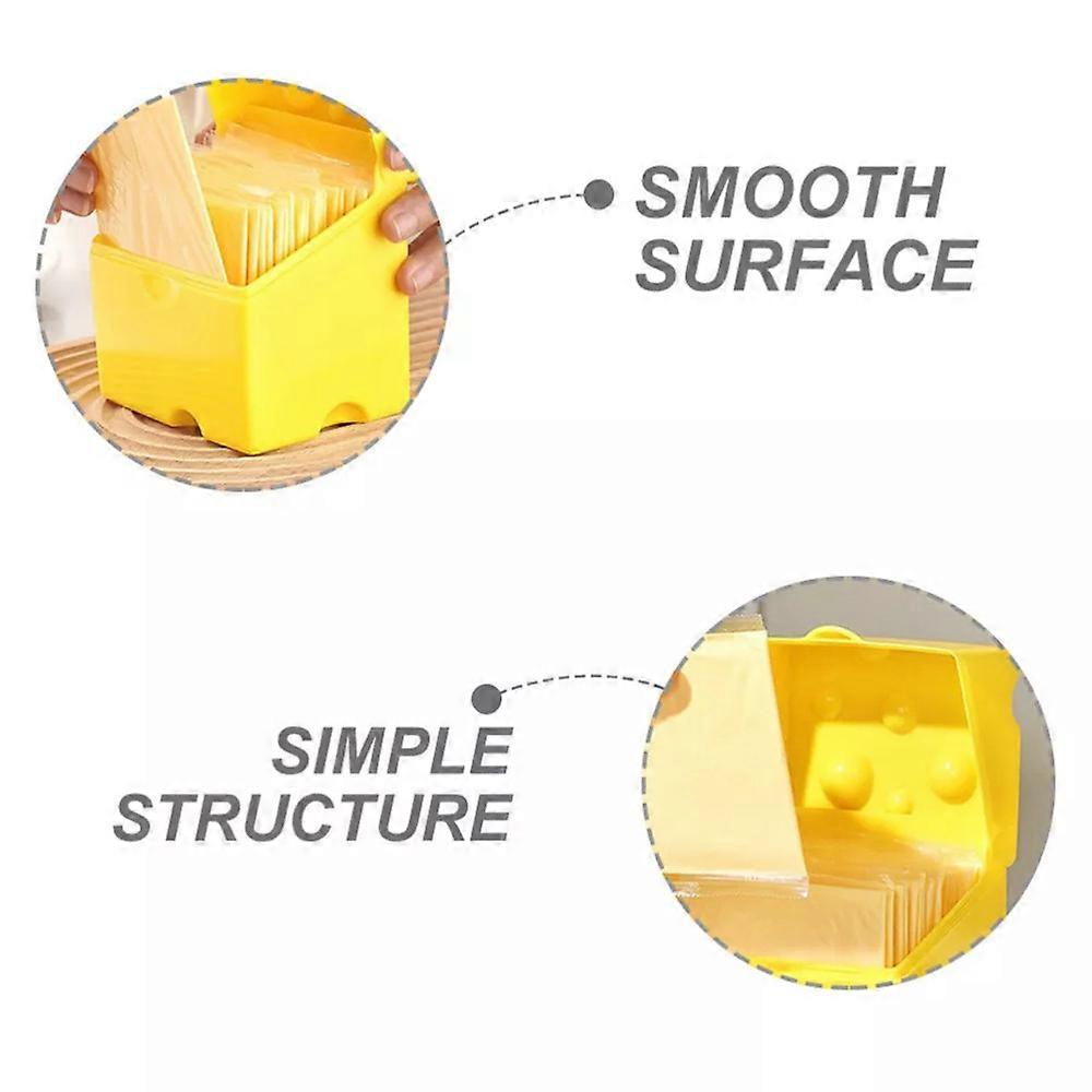 Kitchen Supplies Butter Block Cheese Slice Storage Box Cheese Slice ...