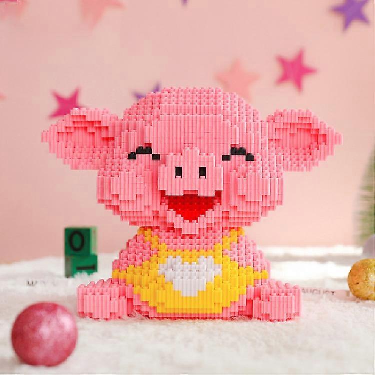 Micro Pig Building Blocks Mini Building Toy Bricks,5300Pieces (happy ...