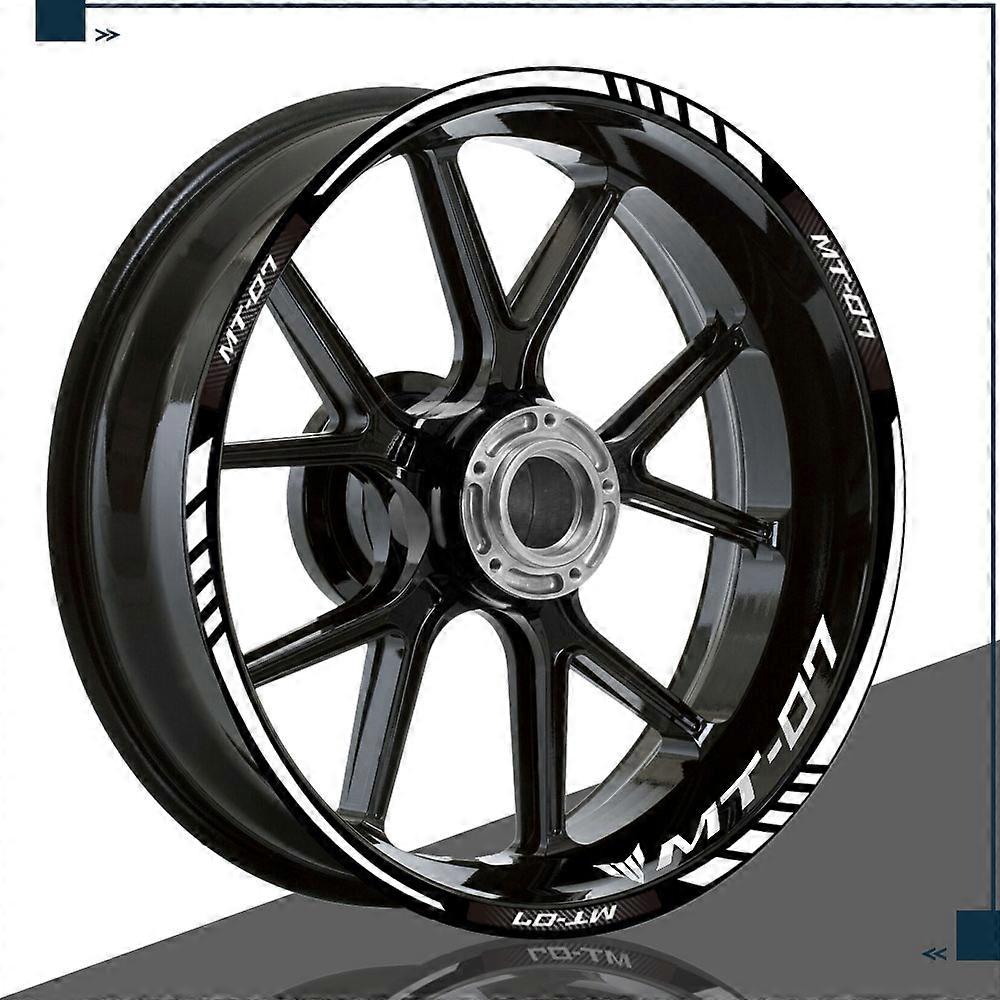 MT-07 Reflective Motorcycle Accessories Wheel Vehicle Decals Inside of ...