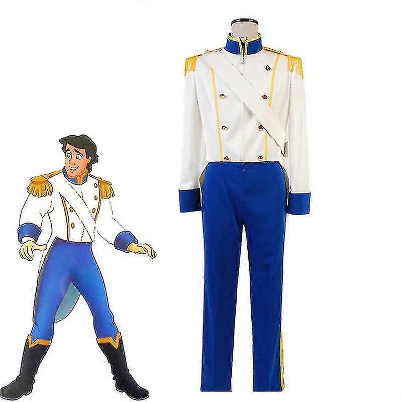 New Arrival Prince Eric Costume Cosplay The Little Mermaid Uniform ...
