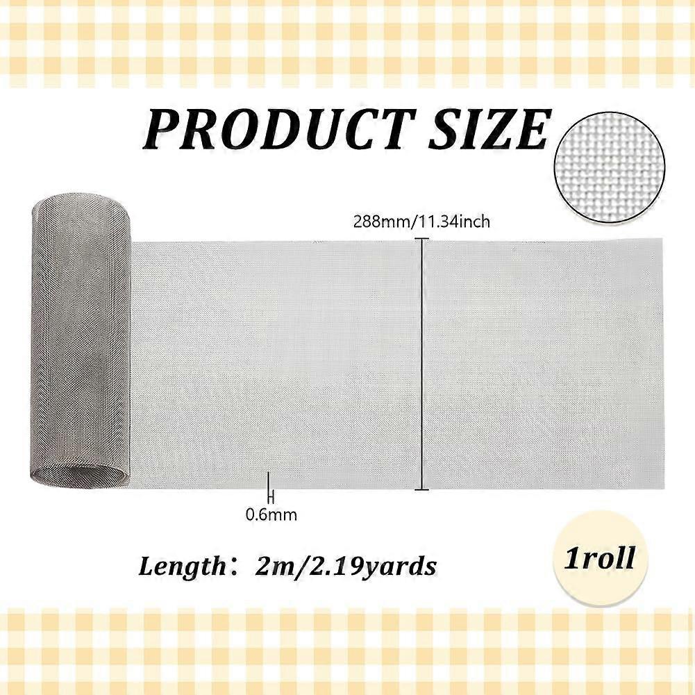 304 Stainless Steel Wire Mesh Fine Mesh Roll Filter Screen Sheet Metal ...