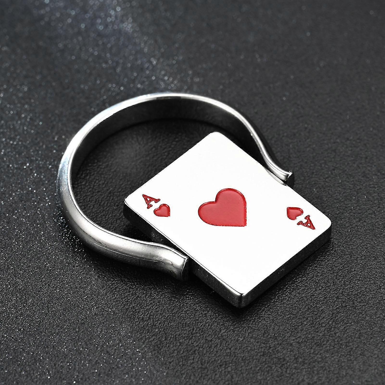 Fidget Rings for Women & Men Reversible Aces of Spades Playing Cards ...