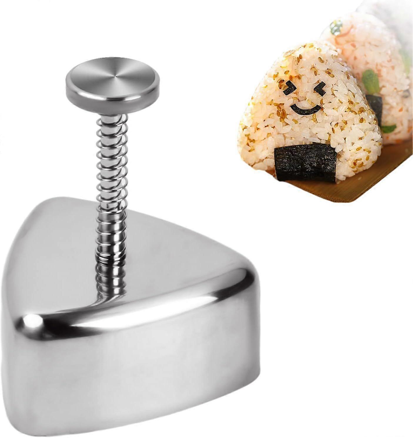 Triangle Onigiri Mold, Sushi Rice Ball Mold, Stainless Steel Sushi Mold ...