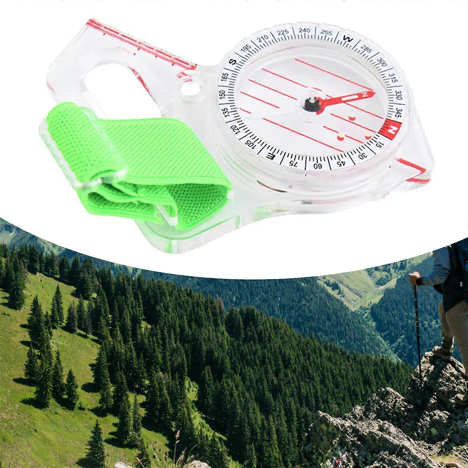 Thumb Compasses Backpacking Camping Navigation Baseplate Map Compasses ...