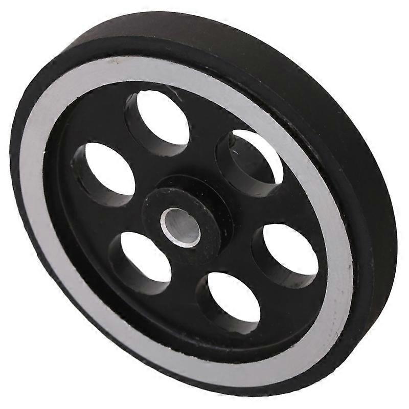 200X6mm Industrial Aluminum Rubber Measuring Rotary Encoder Meter Wheel ...