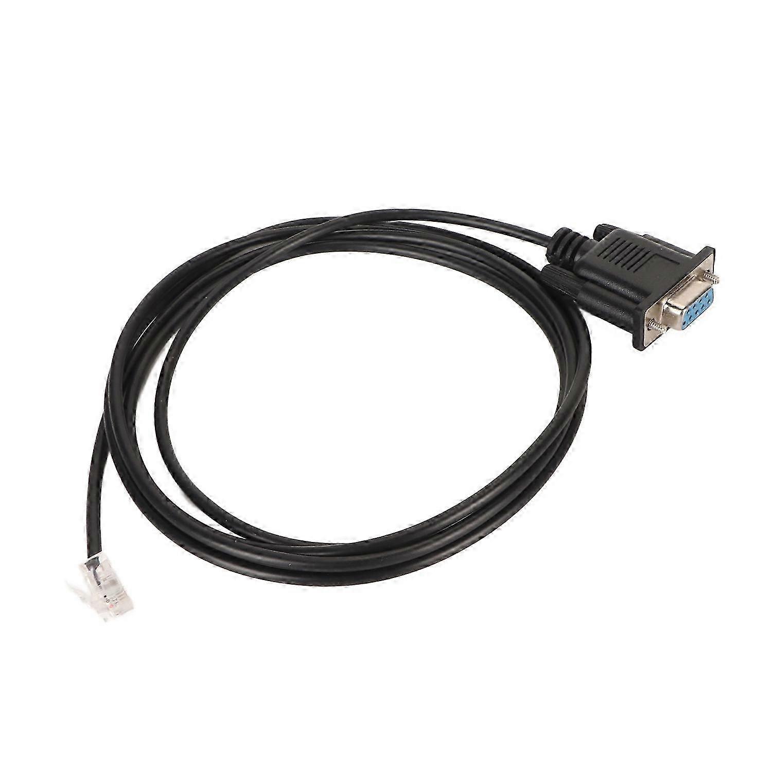 RS232 DB9Pin Female to RJ11 RJ12 6P6C LAN Network Serial Console Cable for Sevo Drive for ...