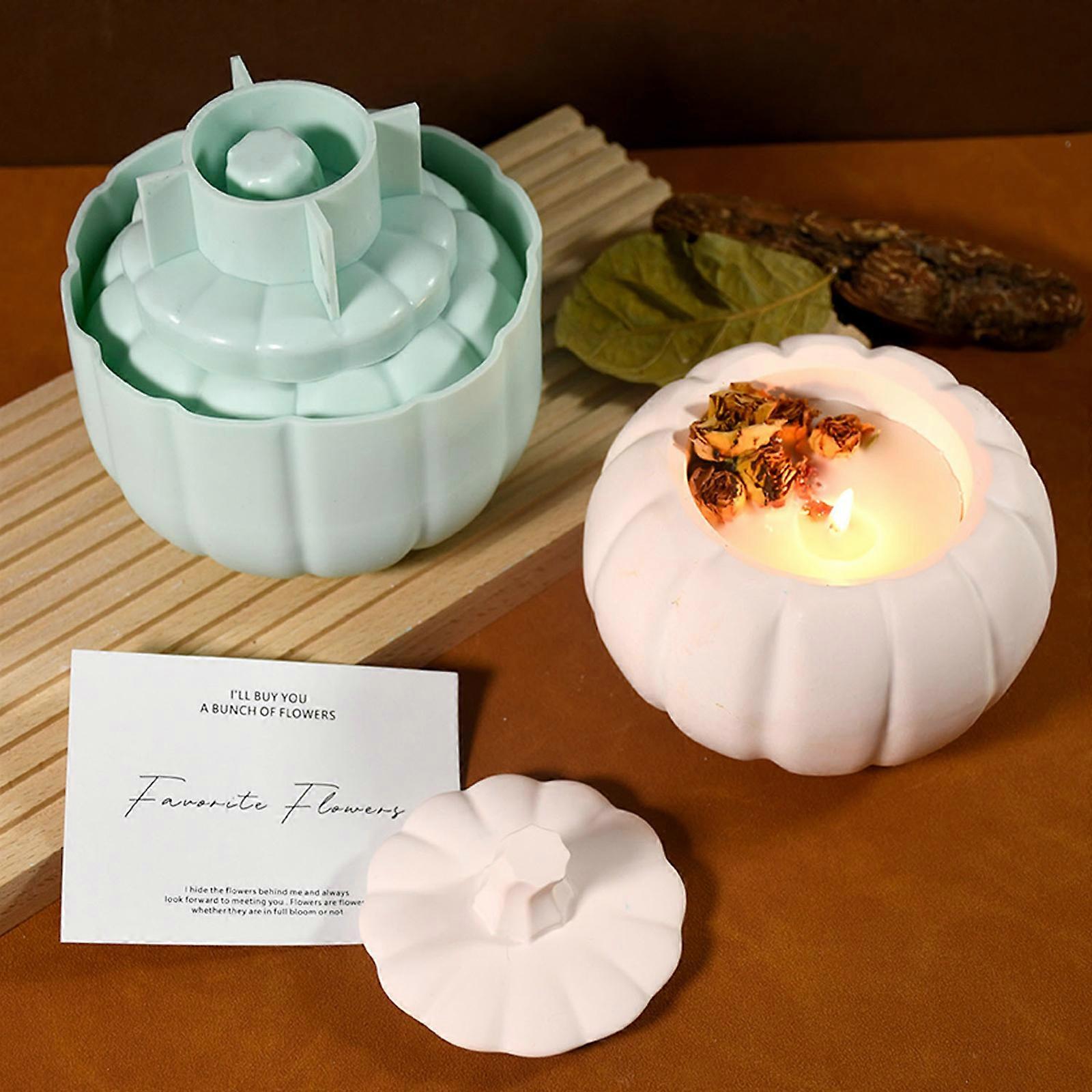 Pumpkin Storage Box Molds Jar Making Silicone Moulds Jewelry Box ...