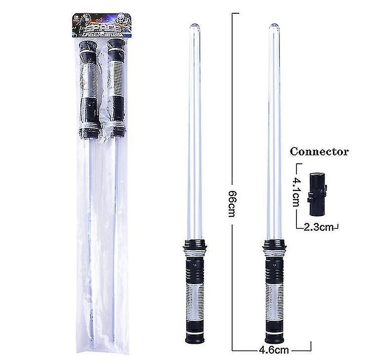 Laser Sword Lightsaber Double Sword Katana Gift For Boy Jb51-3 | Fruugo UK