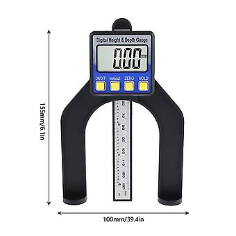 Digital Depth Gauge 80mm Carpentry Height and Depth Gauge with Depth ...