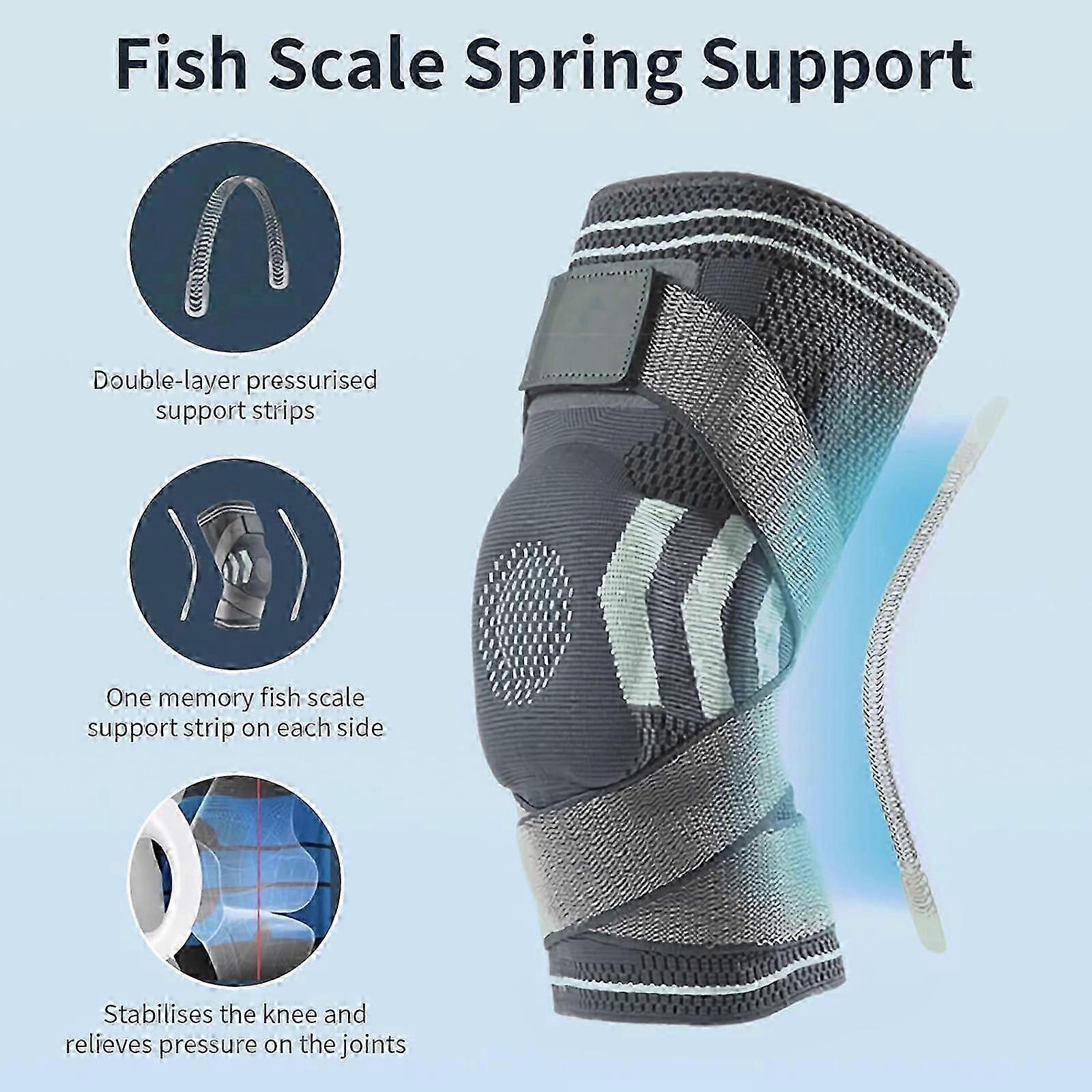 Knee Support Brace, Professional Knee Compression Sleeve for Meniscus ...