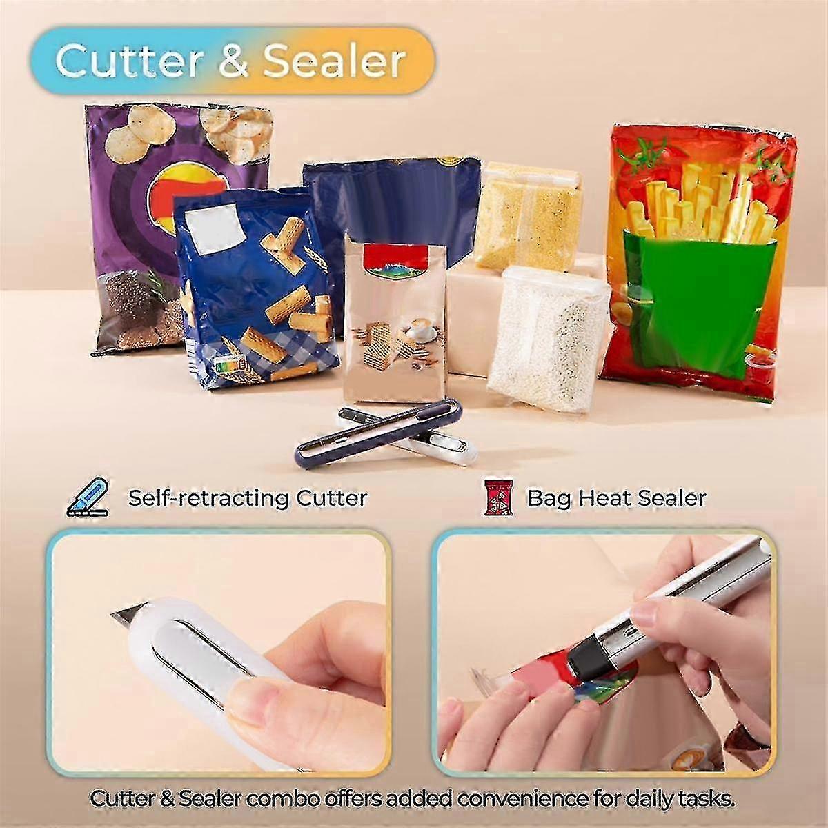 DIY Cordless Heat Press Pen with 3s Rapid Heat, Portable Food Bag Heat ...