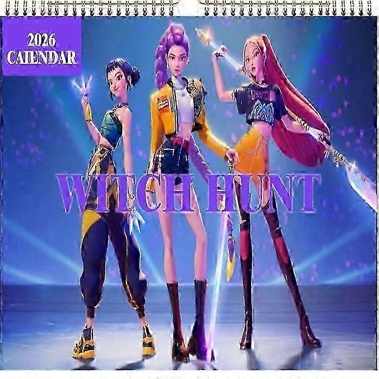 Kpop Demon Hunter Calendar 2026 Calenda Kpop Demon Hunter Calendar ...