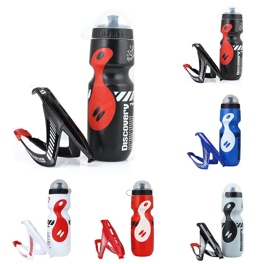 New Upgrade Bike Water Bottles With Bicycle Holder Portable 650ml ...