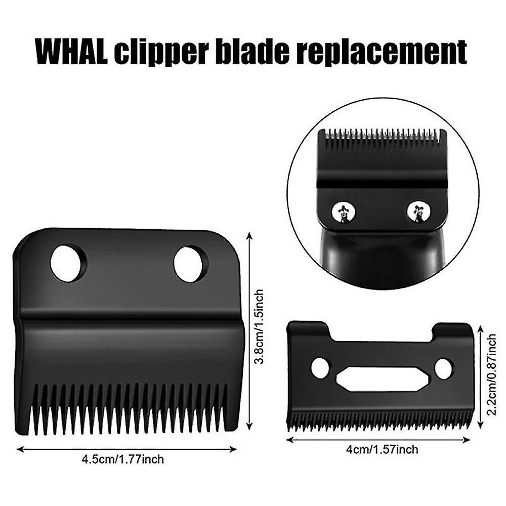 2 Set Movable Blade Steel For Wahl Clipper Hair Clipper Blade Carton ...