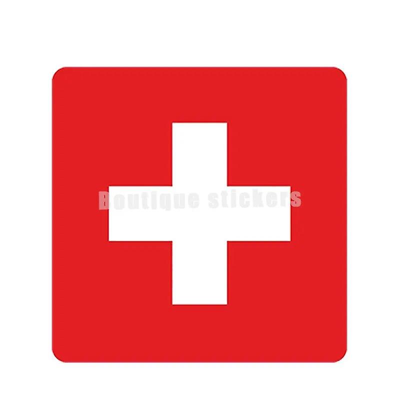 Personalized Red Cross Stickers Red Cross First Aid Sign Sticker First ...