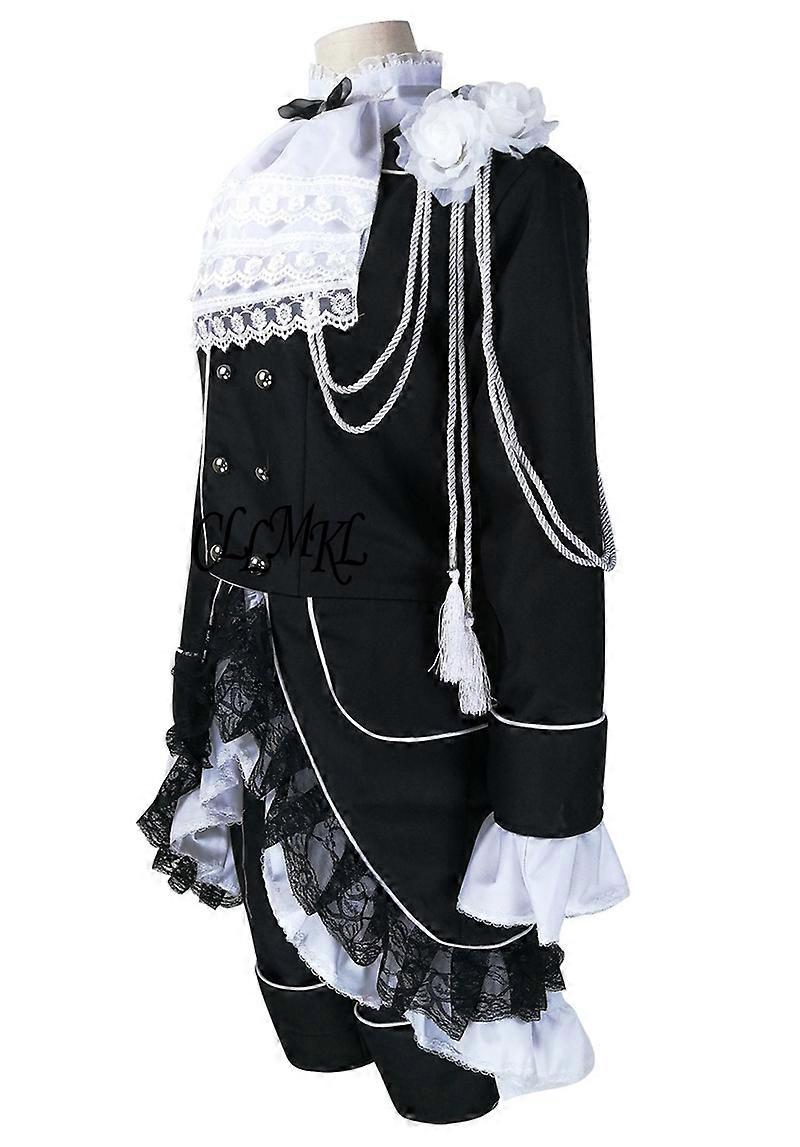 Black Butler Cosplay Ciel Phantomhive Black Uniform Suit Men's ...