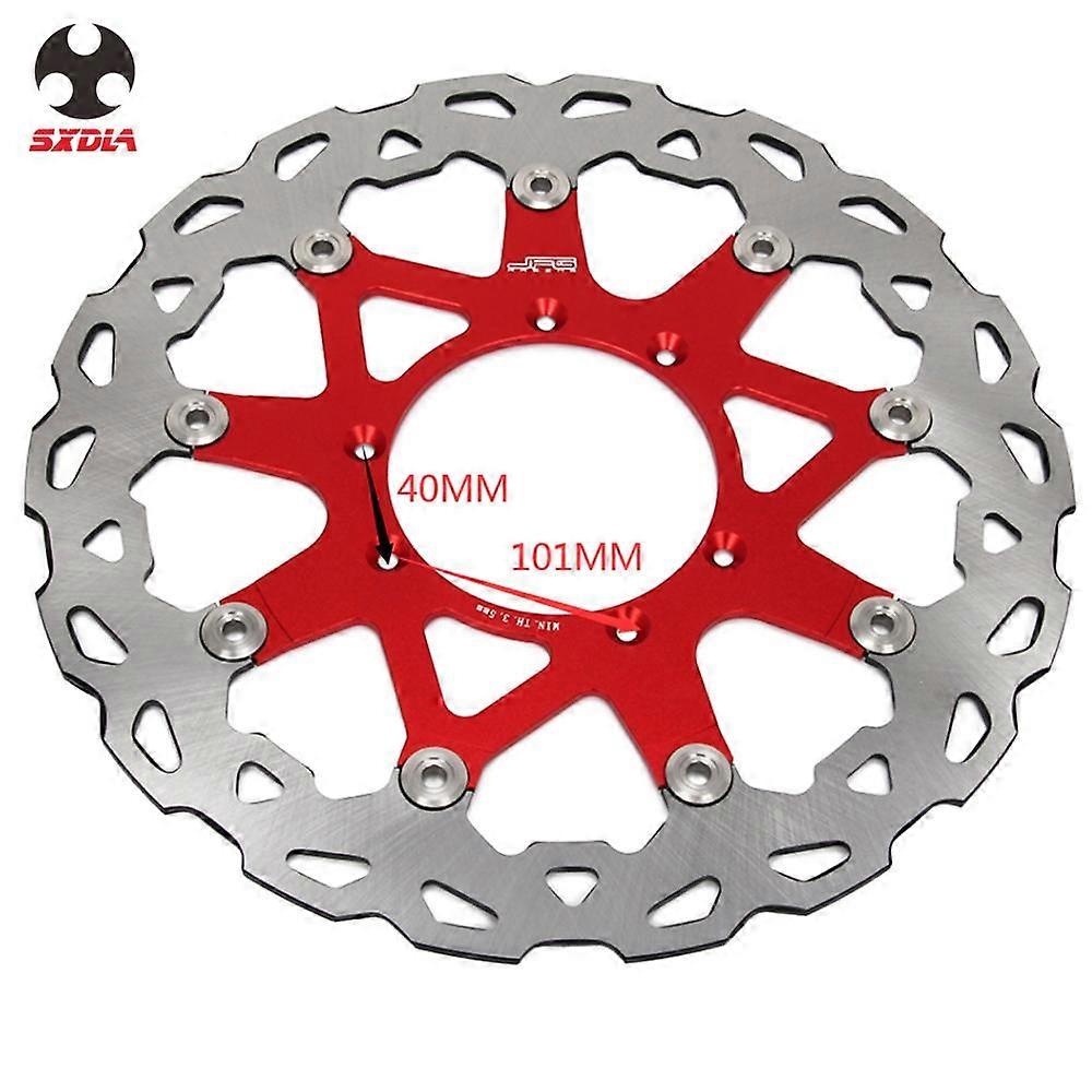 Motorcycle 320MM Floating Brake Discs Rotor With Bracket For HONDA ...