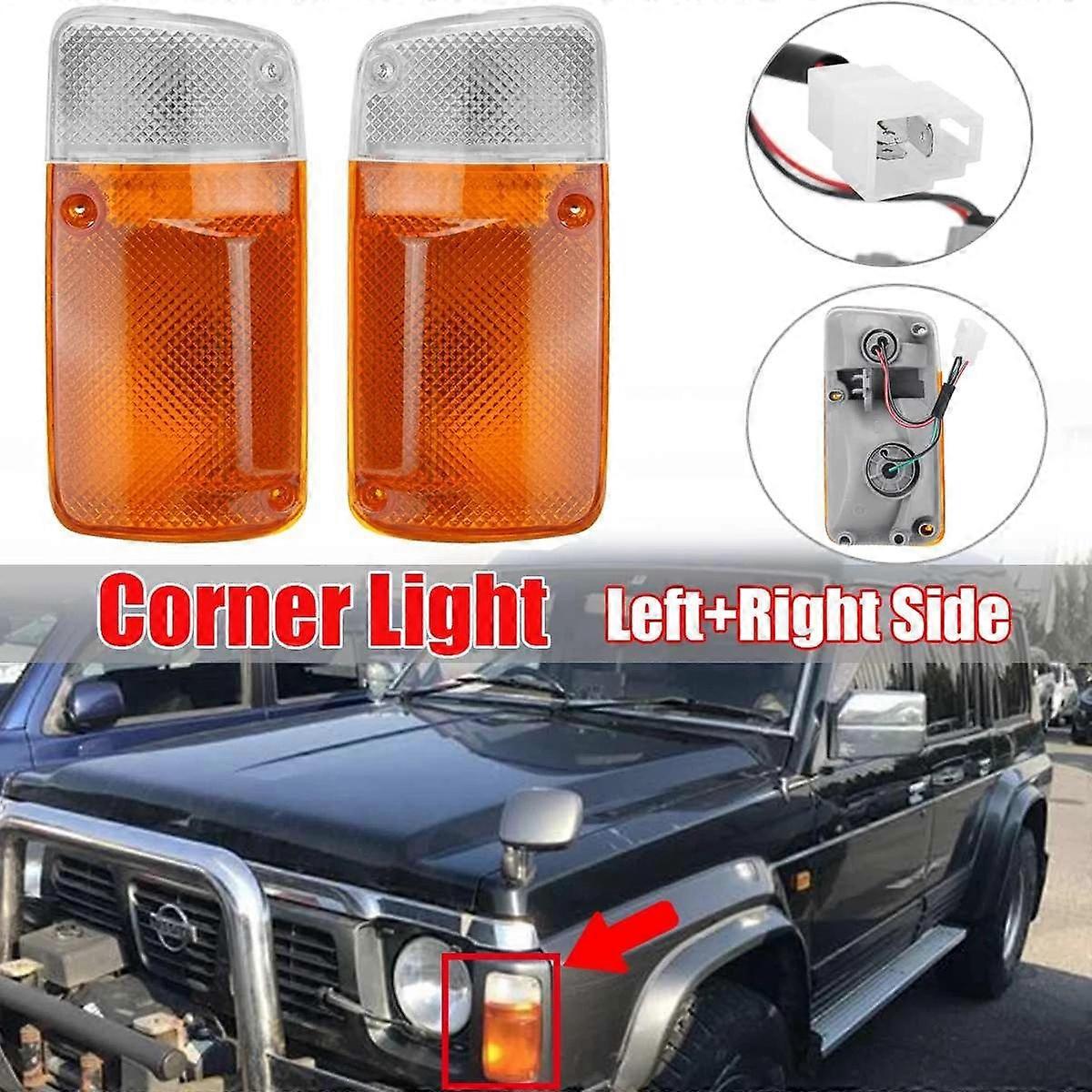 RH Left Corner Light Indicator Signal Lamp Replace For Nissan Patrol GQ ...