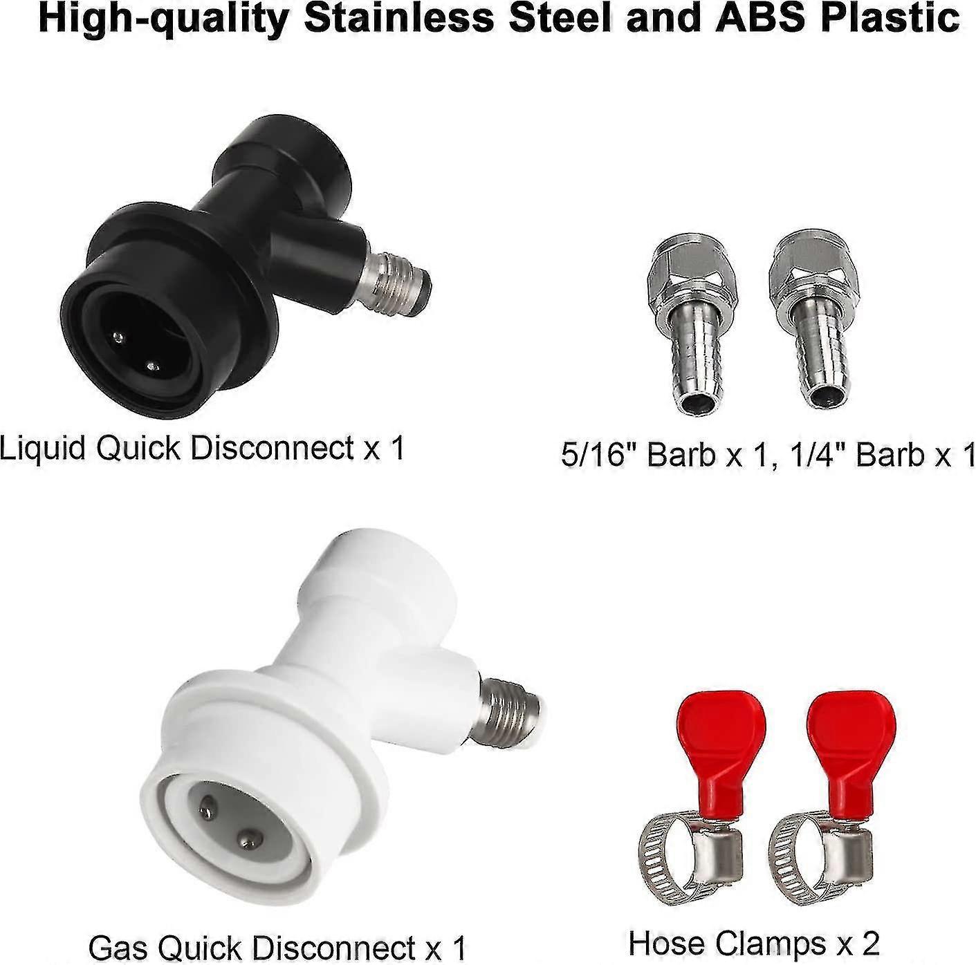 Ball Lock Keg Fitting Ball Lock Quick Disconnect For Corny Keg Homebrew ...