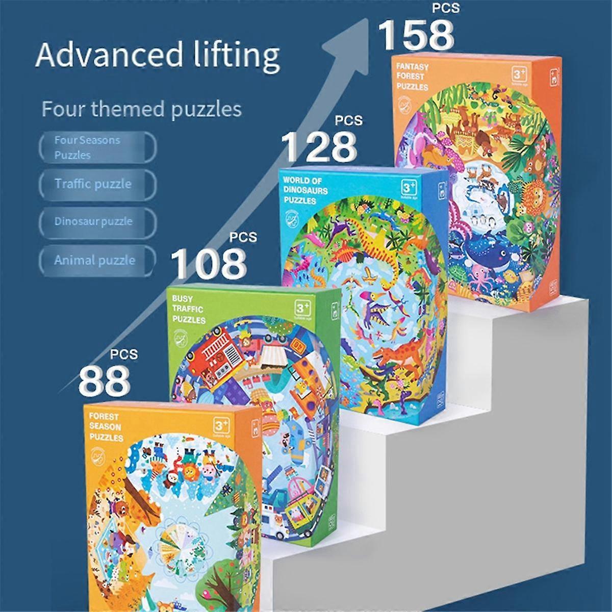 360 Degree Jigsaw Puzzle Spinner -20.9in Round Puzzle Holder Rotating ...