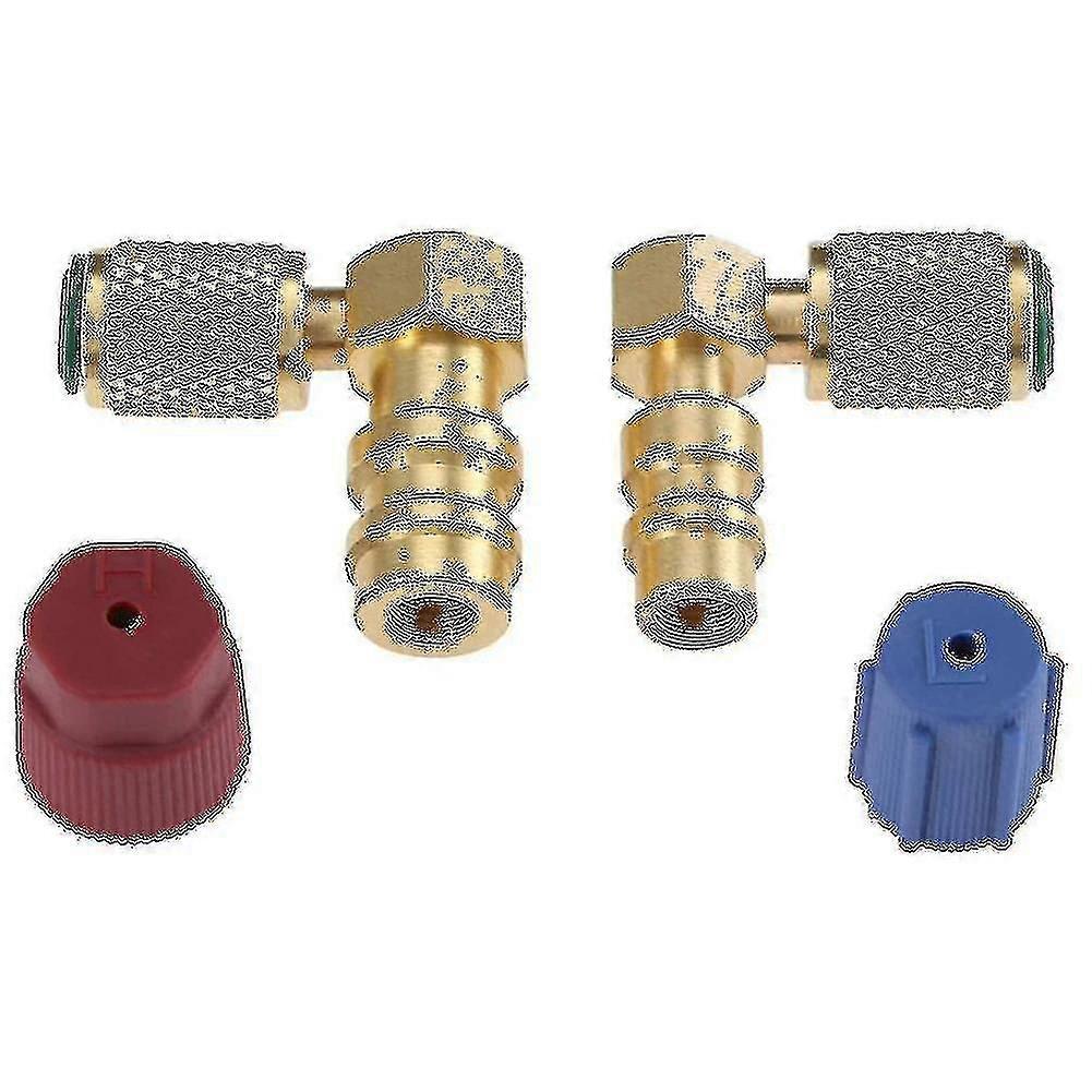 R12 To R134 A High/low Ac Fitting Port Retrofit Convers Adapter | Fruugo UK