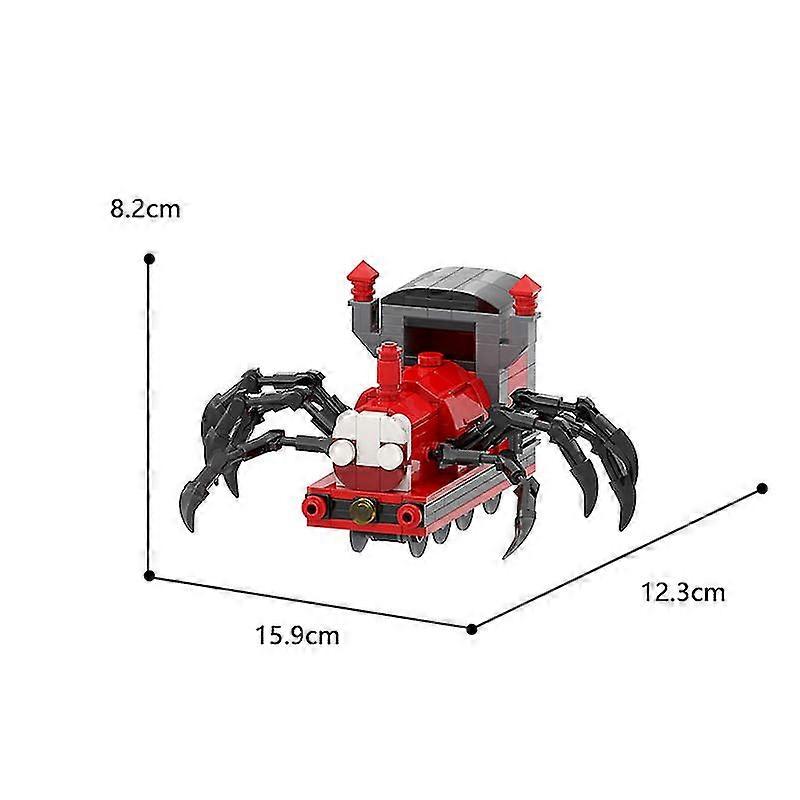 Moc Charles Monster Spider Evil Train Building Block Toy Horror Game ...