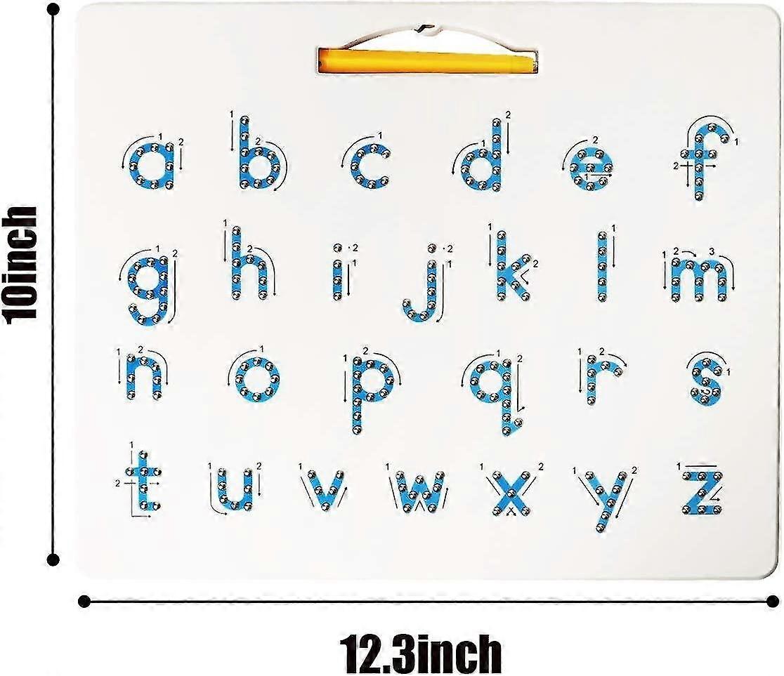 Magnetic Alphabet Tracing Board, Abc Magnetic Letter Board, Magnets ...