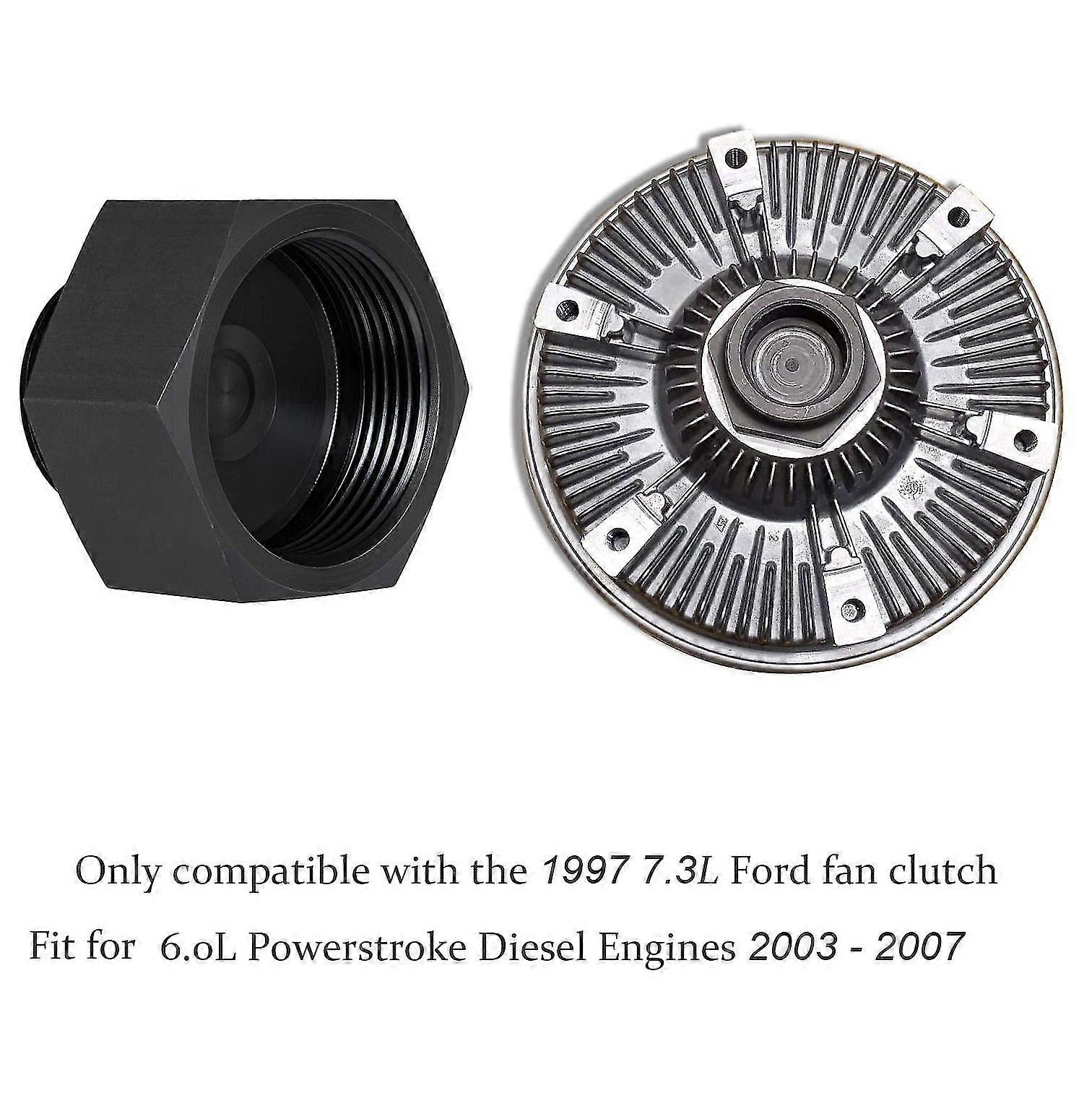 Fan Clutch Adapter 6.0L-7.3L Mechanical Fan Clutch Adapter 2003-2007 ...