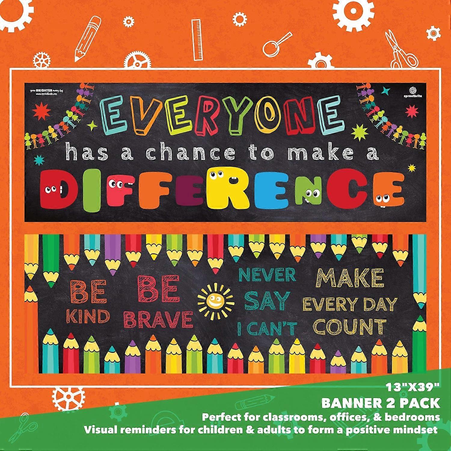 Classroom banners and poster decorations - educational, motivational ...