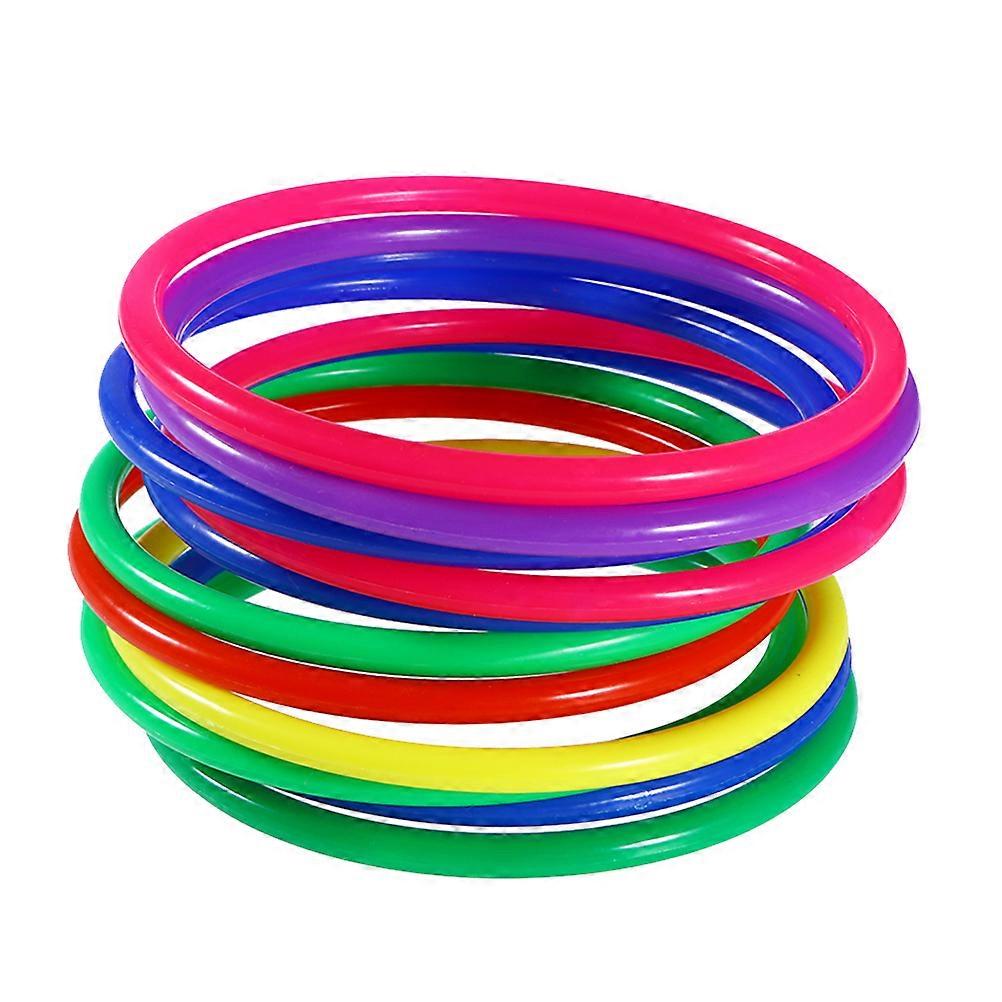 20 Pcs Plastic Rings Kids Ring Kids Hook Ring Game Ring Toss Game Kids ...