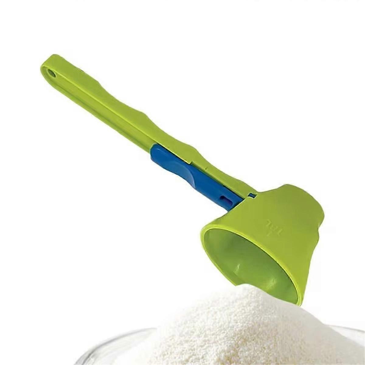 Measuring Scoop with Funnel Kitchen Spoons Funnel Scoop for Coffee ...
