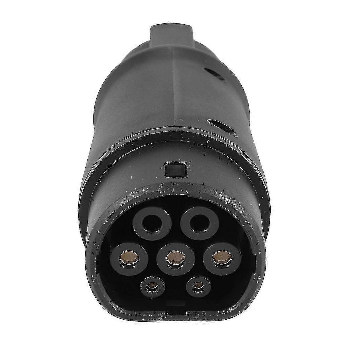 EVSE EV Adaptor 32A J1772 Type 1 to Type 2 Plug EV Adapter, Electric ...