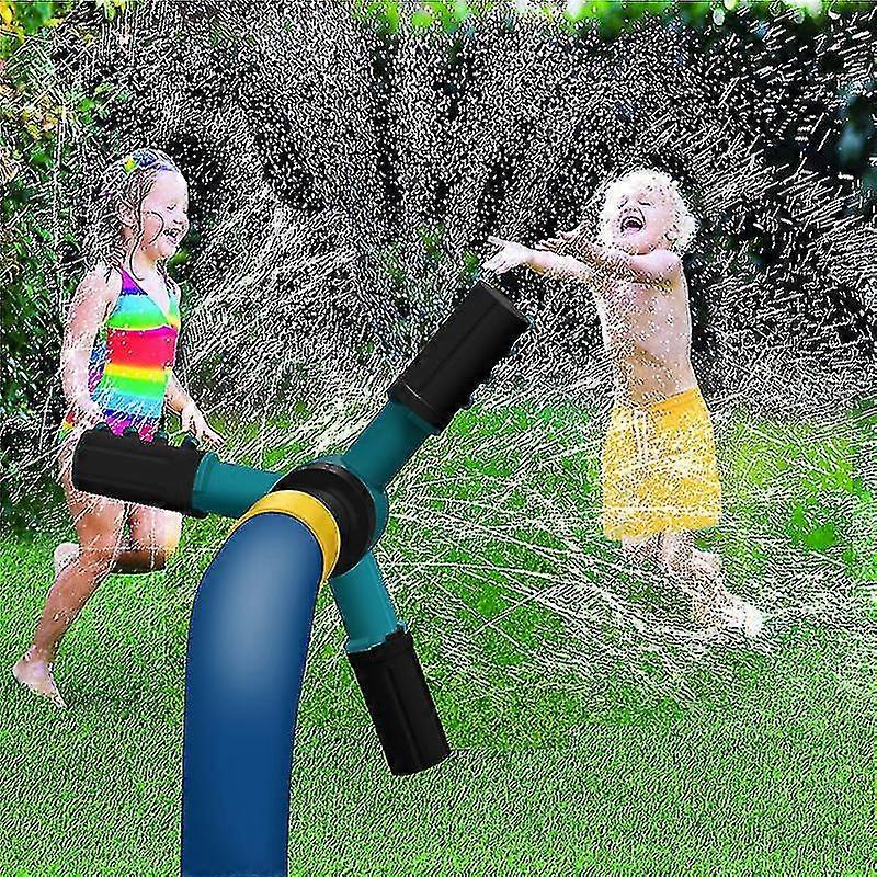 Rotary Trampoline Sprinkler for Kids Outdoor Summer Fun Garden Water ...