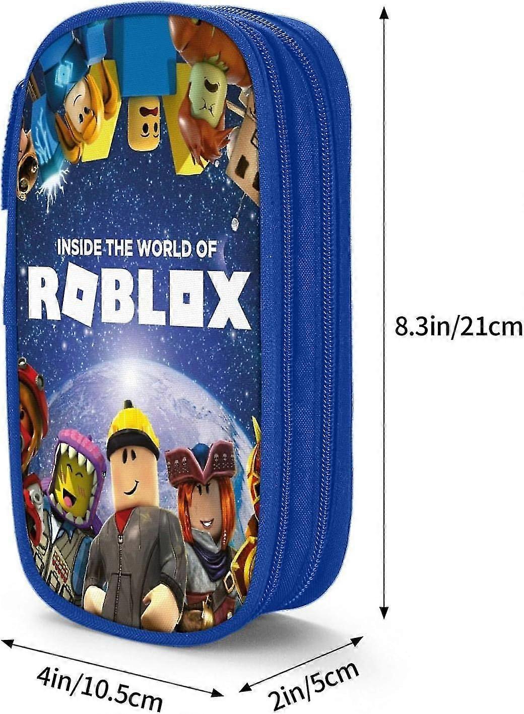 TI895 Roblox Pencil Case, Travel Cosmetic Bag, Large-Capacity Zipper ...