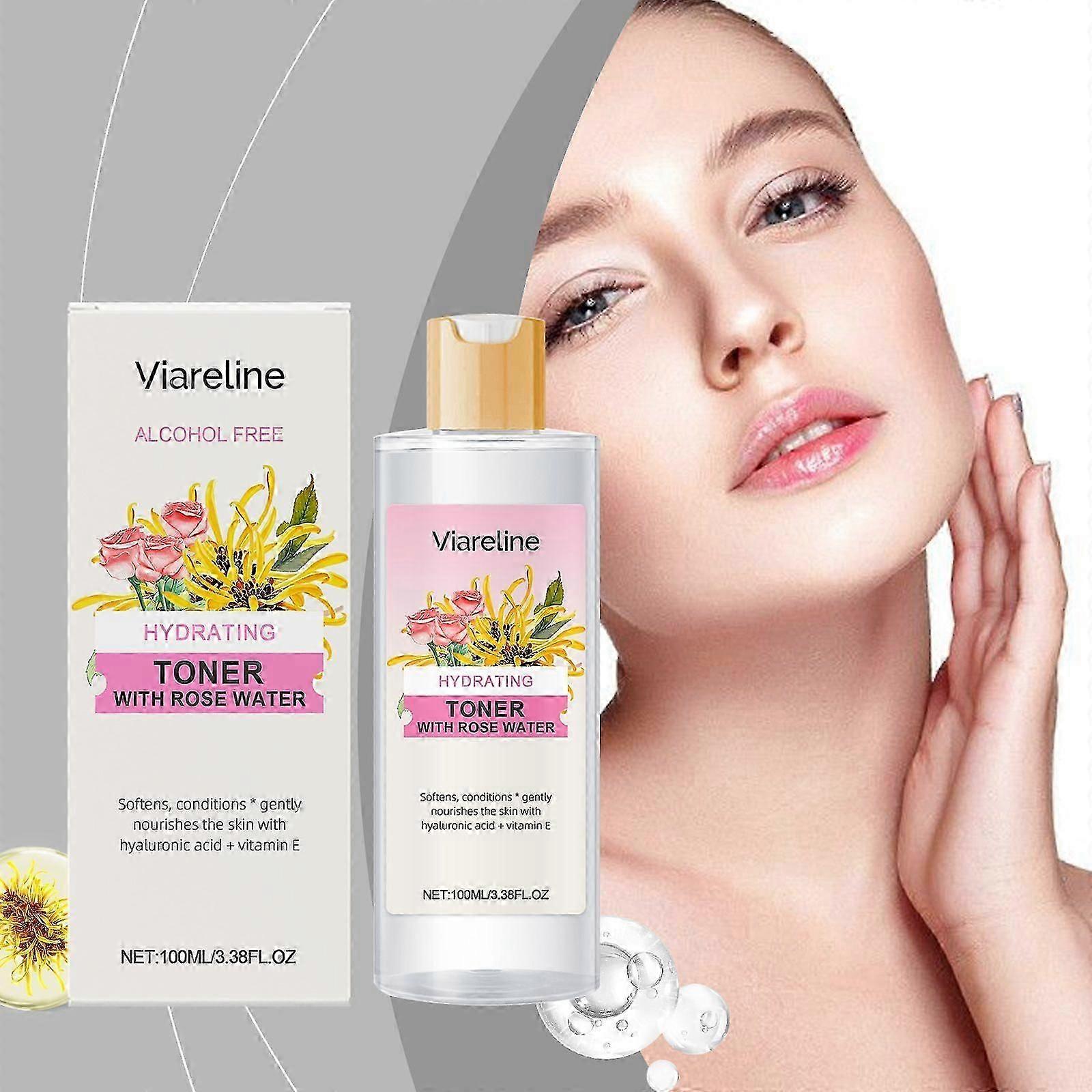 Viareline Witch Hazel Rose Moisturizing Toner Deeply Nourishes ...