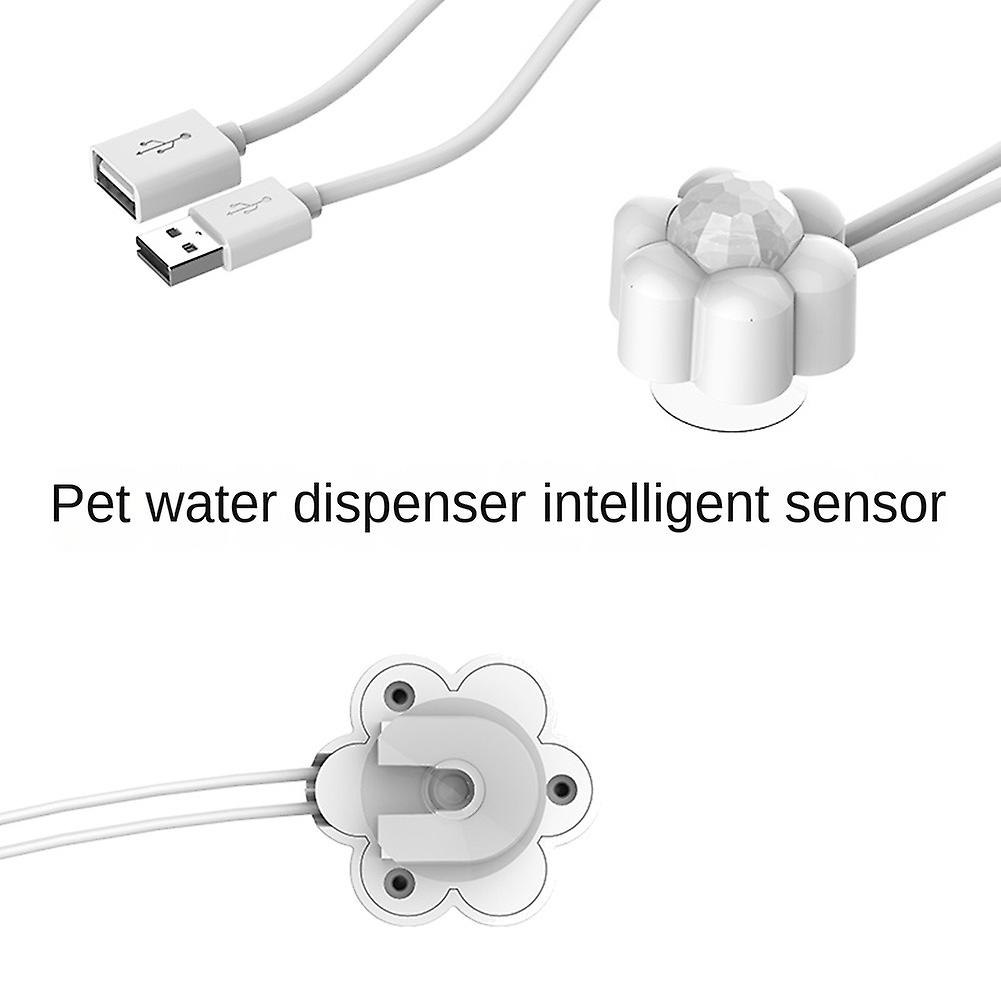 Smart Motion Sensor Dog Water Dispenser Intelligent Infrared USB ...
