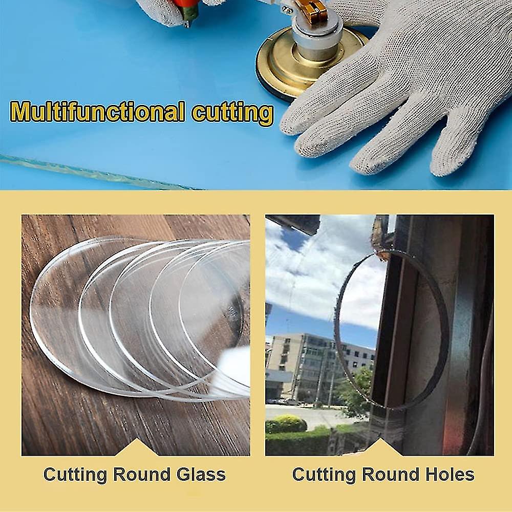 Circular Glass Cutter With Suction Cup Adjustable Circular Glass Cutter ...