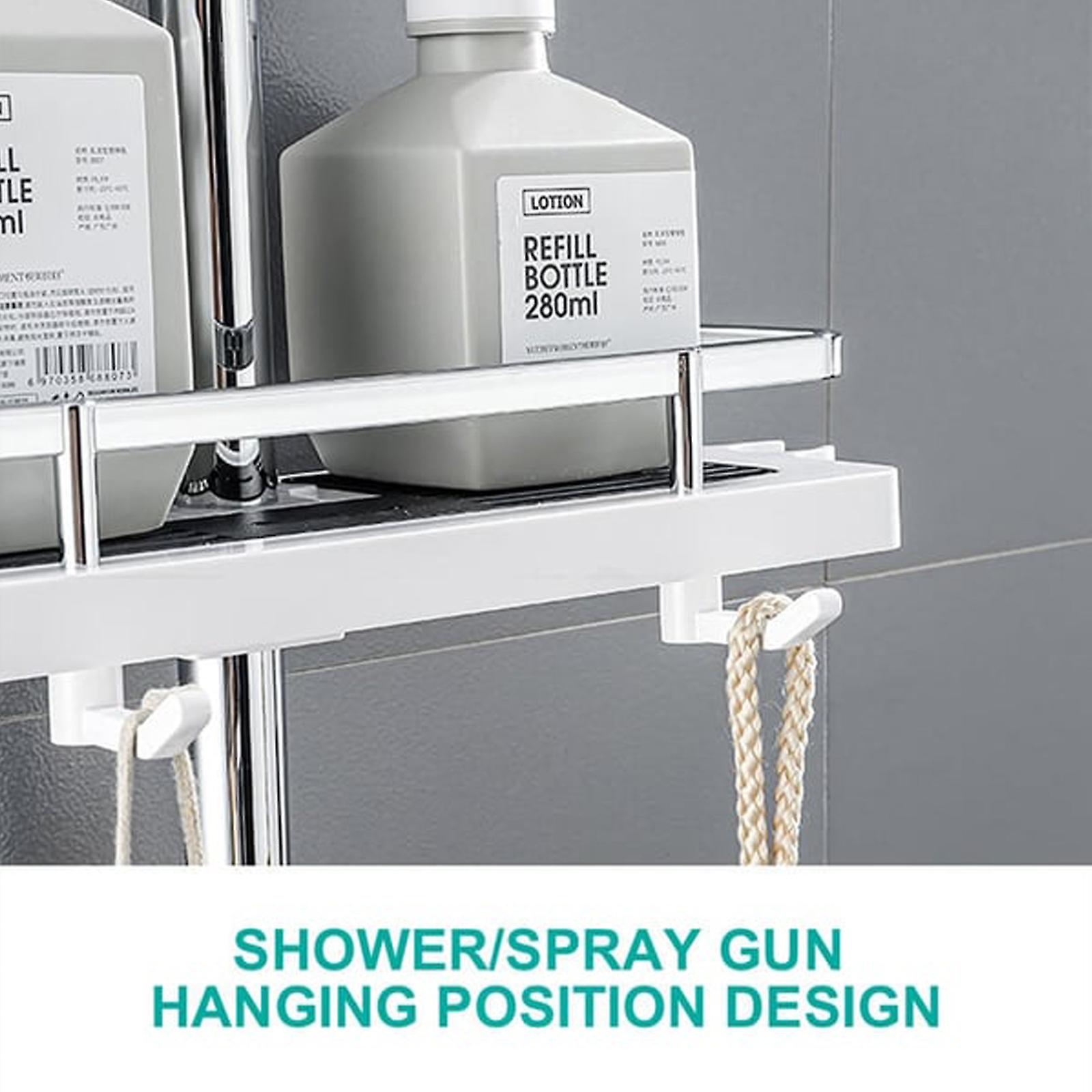 Corner Shower Caddy,shower Organizer,adhesive Stainless Steel Bathroom ...