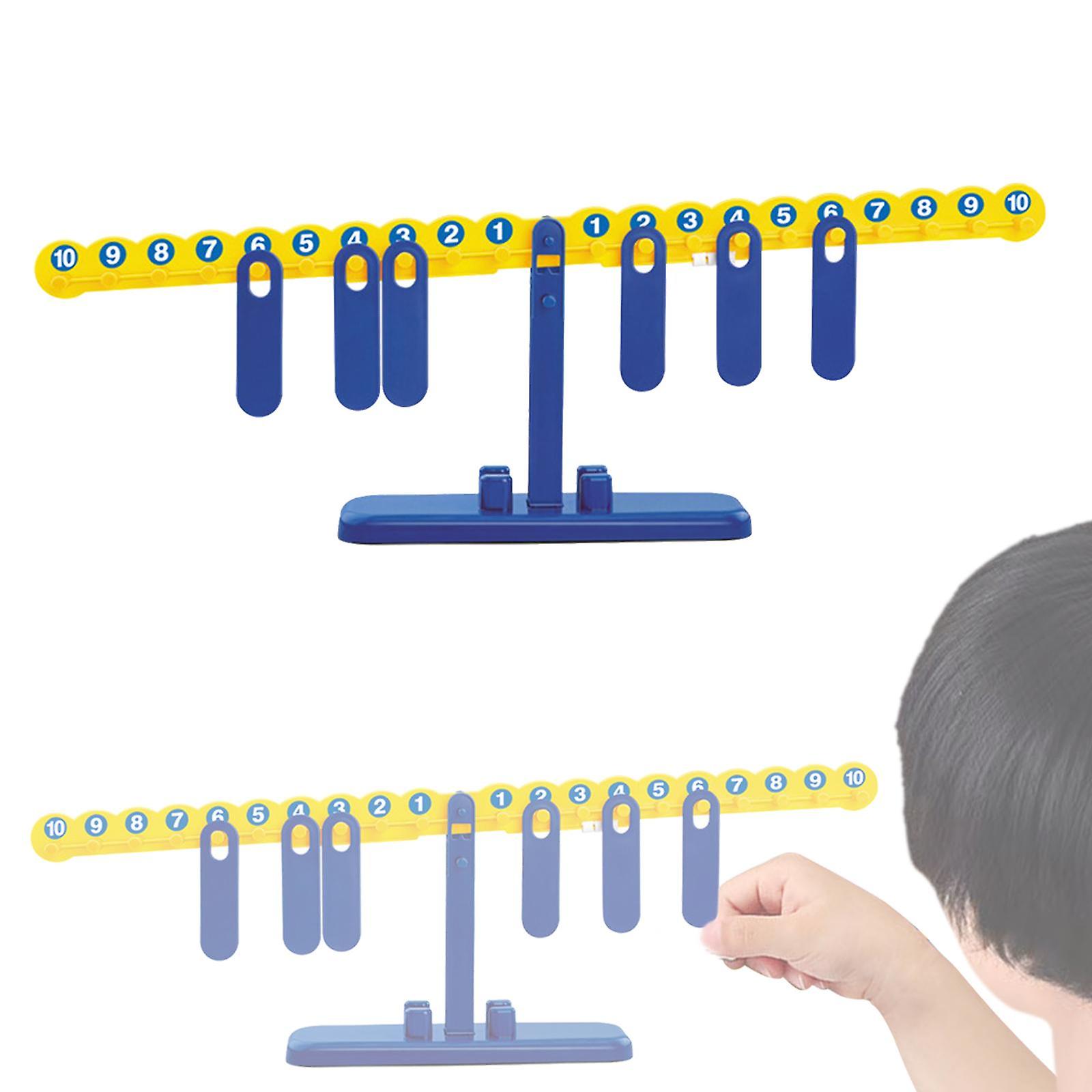 Kids Balance Scale Board Game Mathematics Manipulative For Kids Boy And ...
